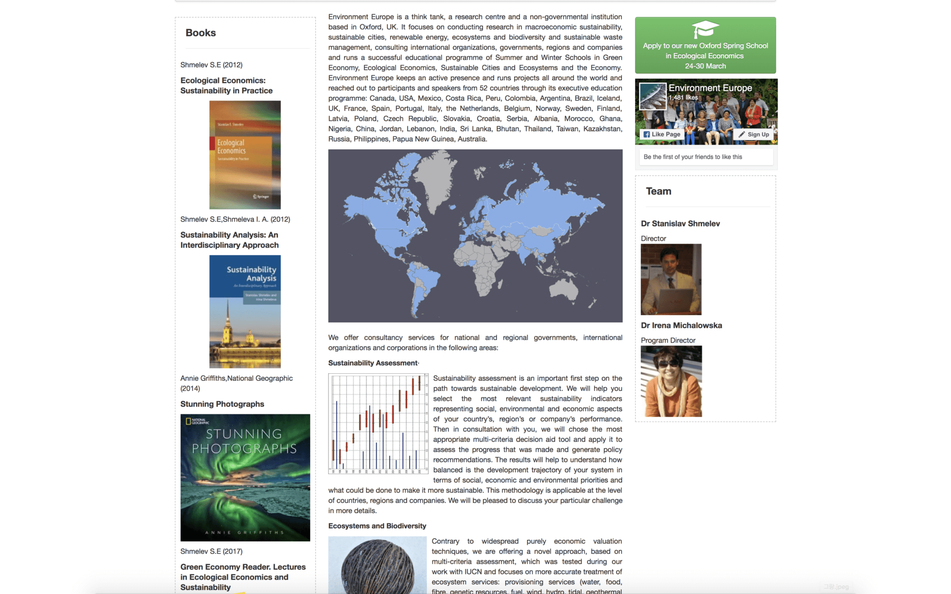 Environment Europe Website – Typography & Graphic Communication