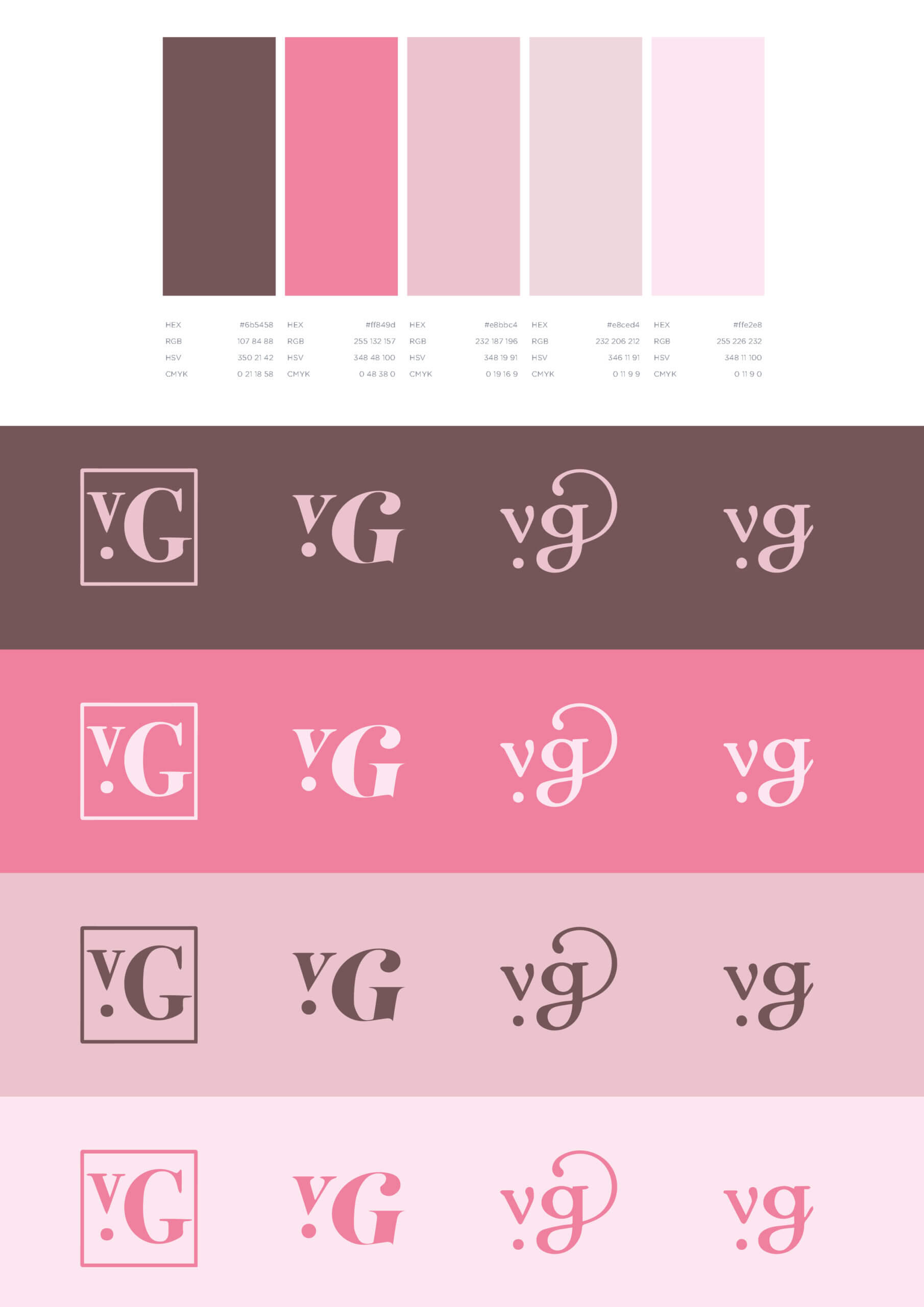 VG Logo – Typography & Graphic Communication