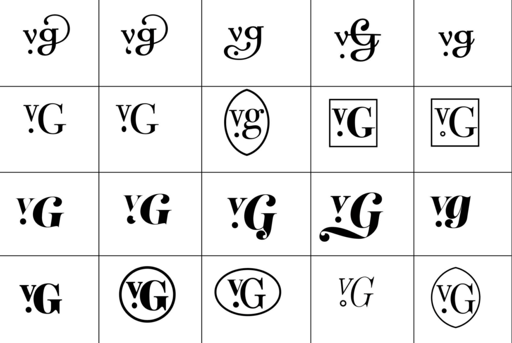 VG Logo – Typography & Graphic Communication