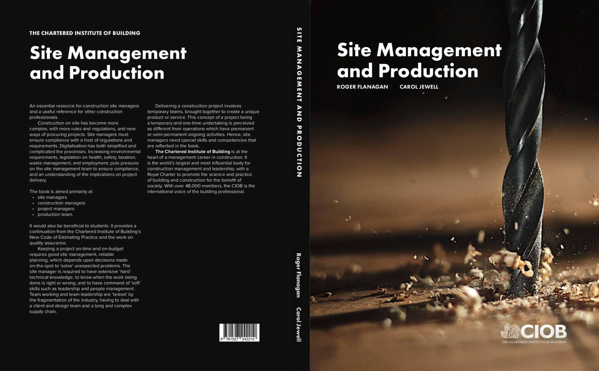 Site Management Textbook design – Typography & Graphic Communication