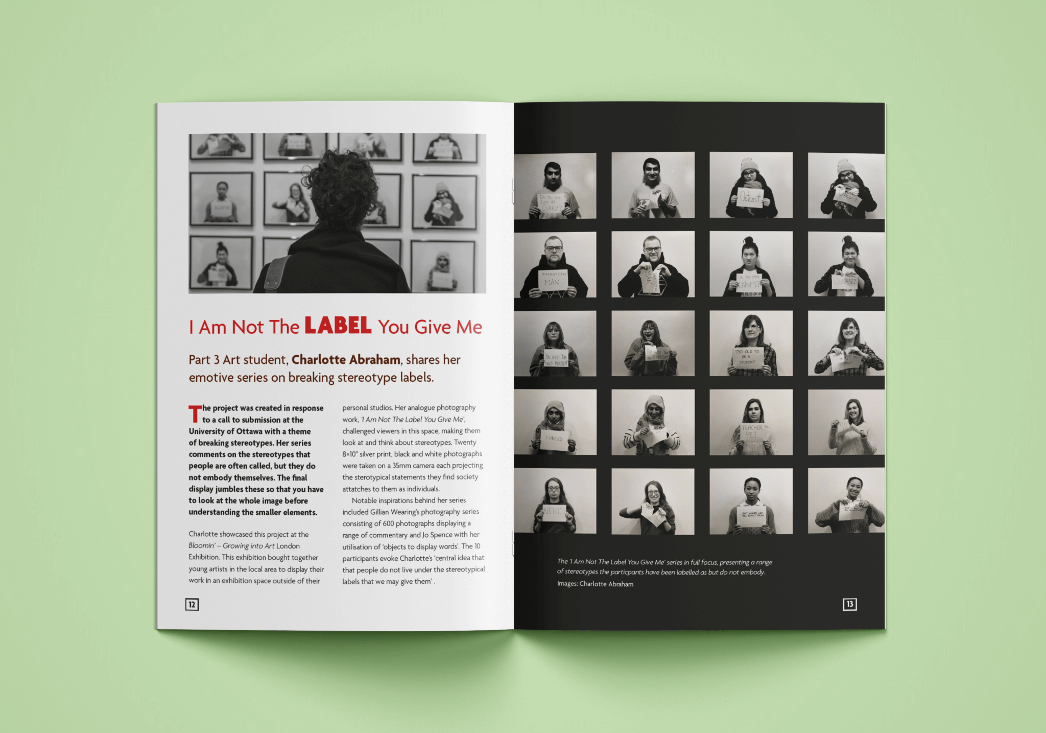 A zine to create awareness and celebrate diversity – Typography ...