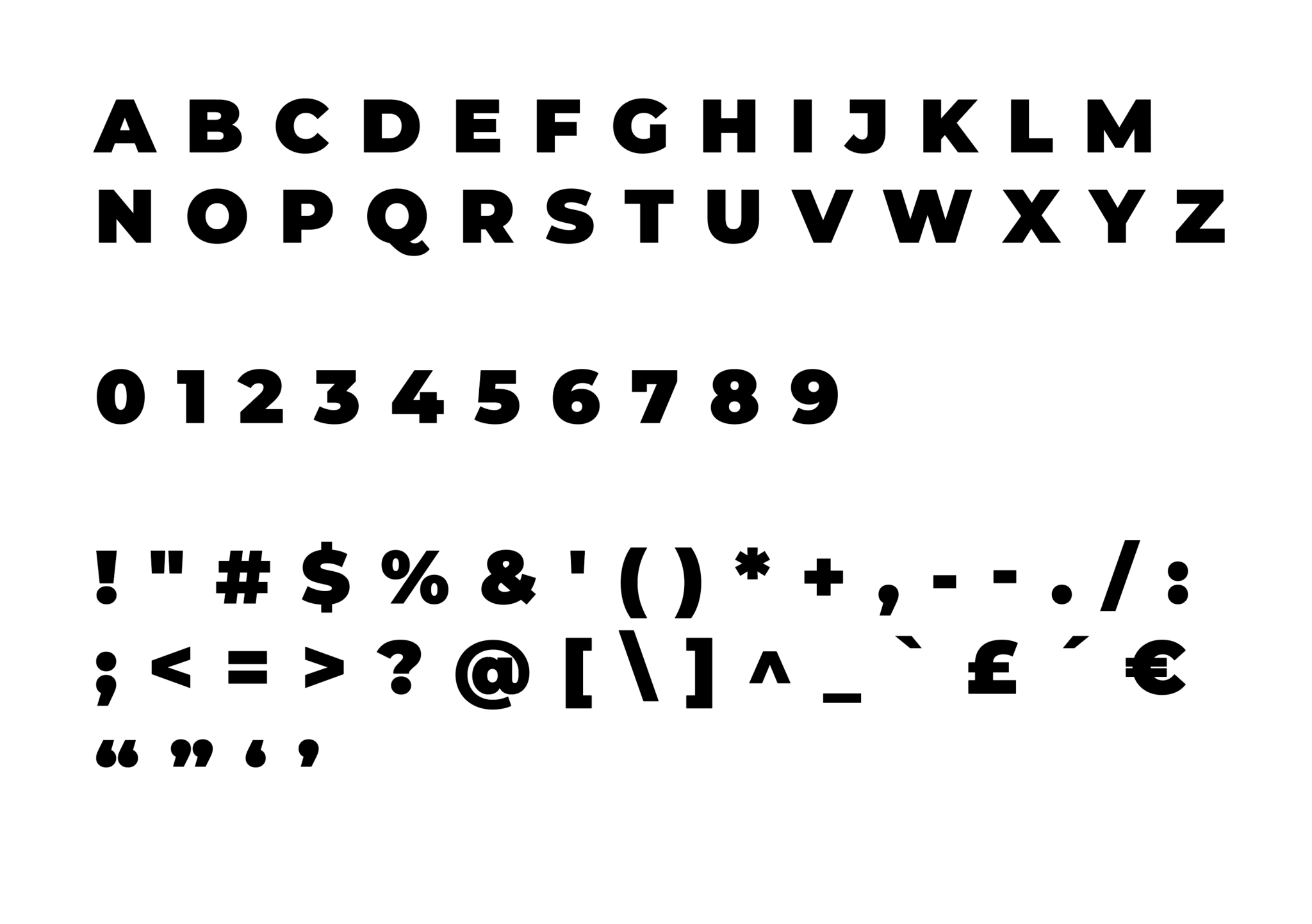 CAFOD Emergency Response Team – Stencil font - Typography & Graphic ...