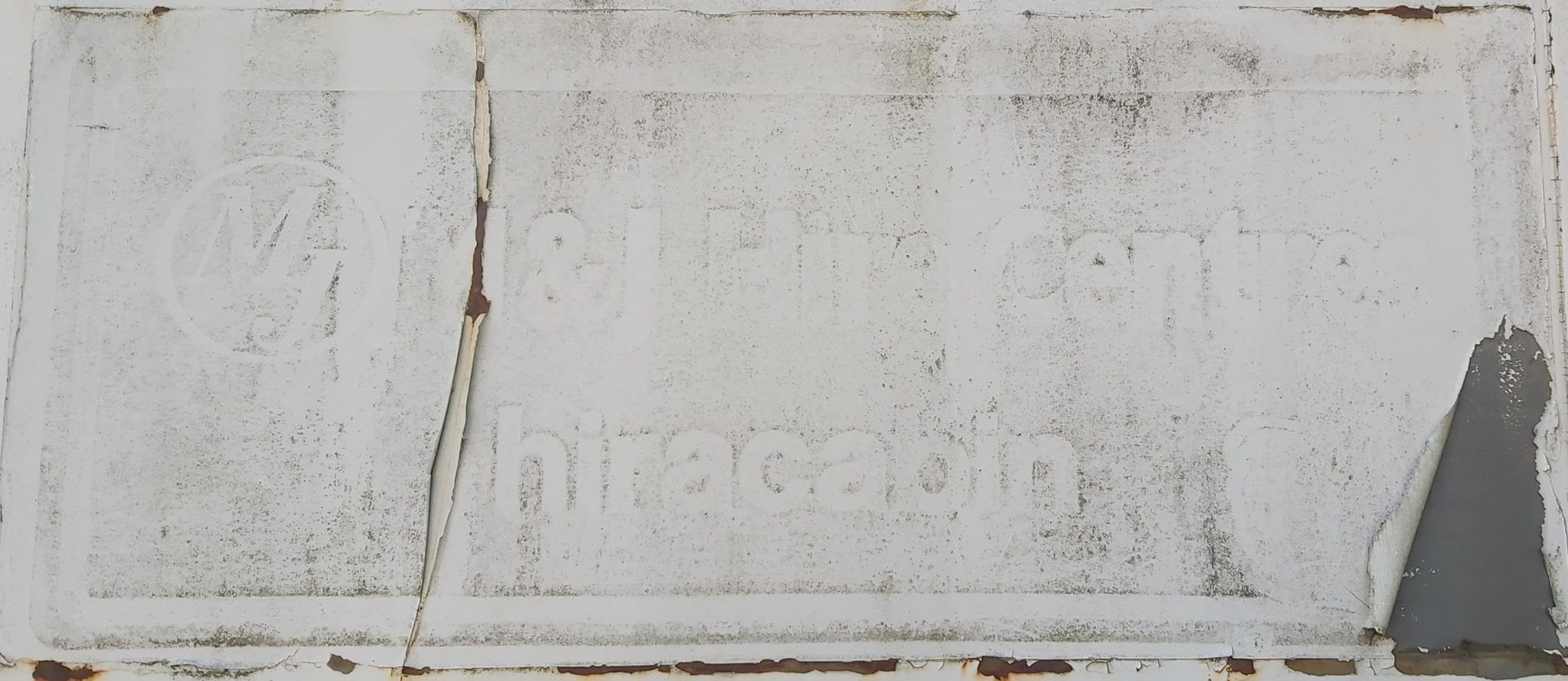 Worn and damaged lettering – Typography & Graphic Communication