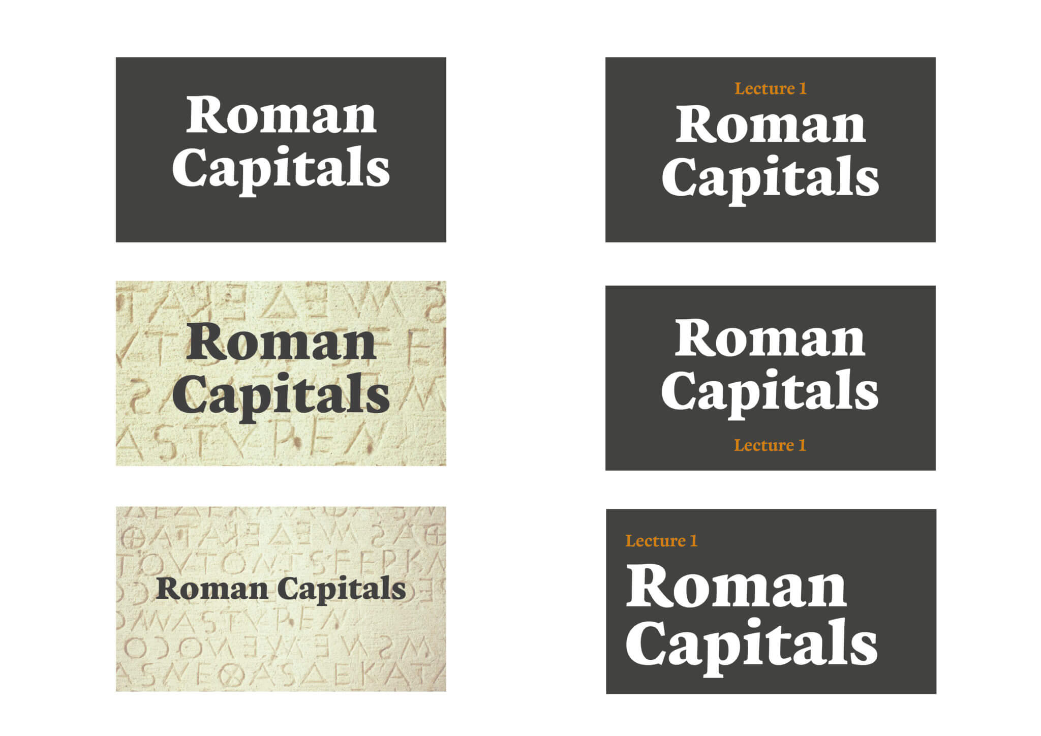 History of letterforms – Typography & Graphic Communication