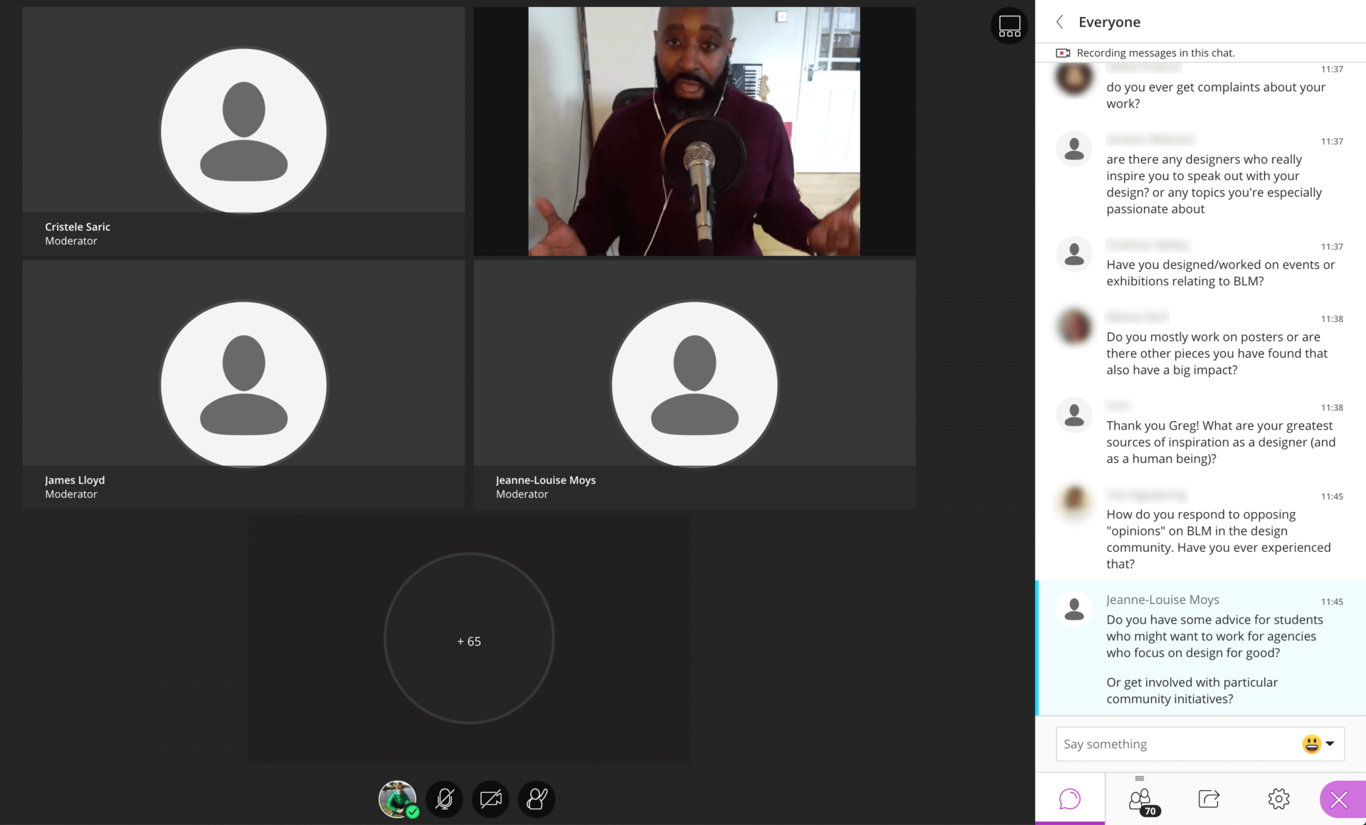Baseline shift: organising, promoting and hosting a series of design ...