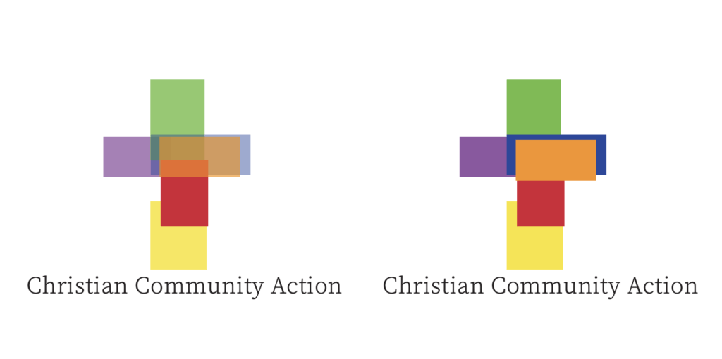 Christian Community Action branding - Typography & Graphic Communication