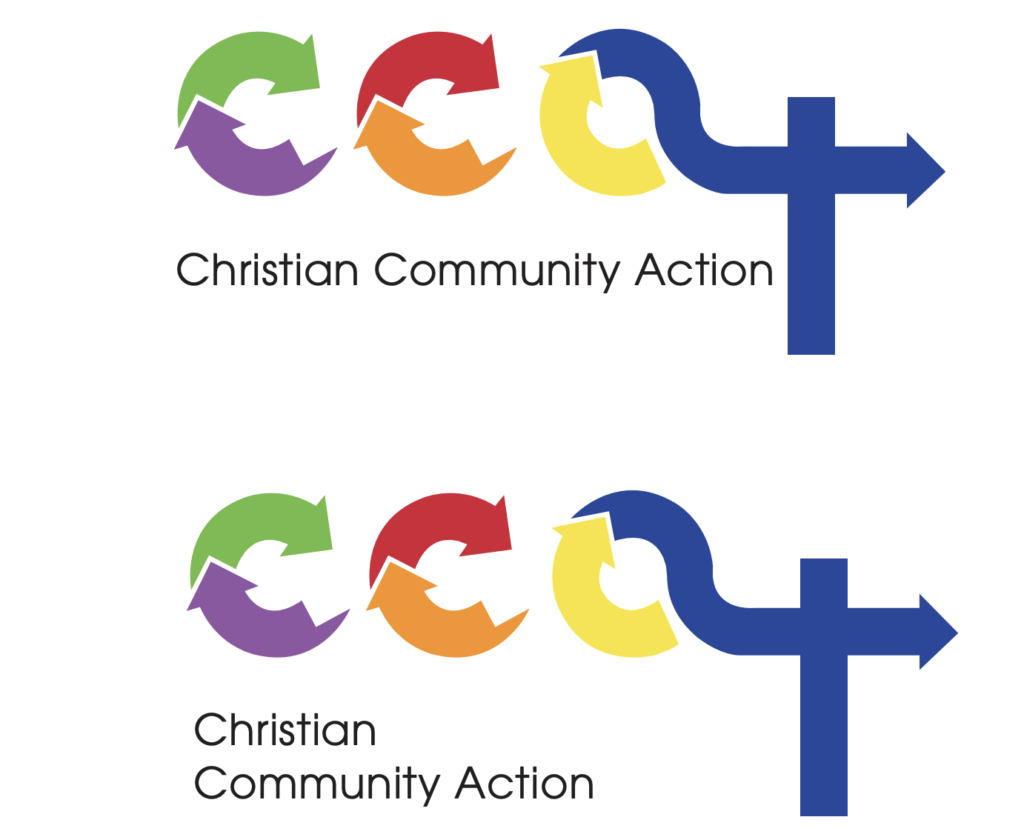 Christian Community Action branding - Typography & Graphic Communication