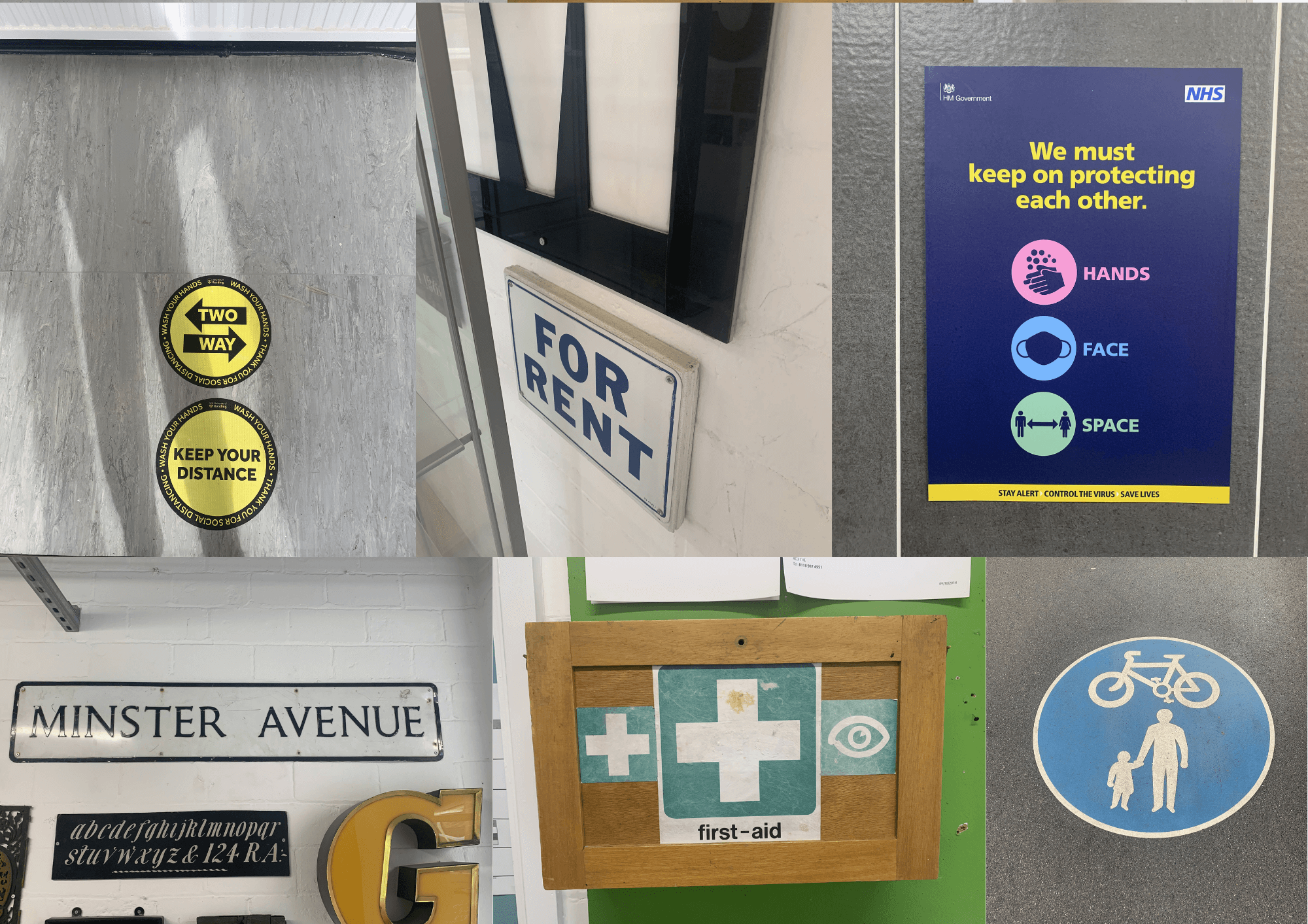 Eye-catching Sign boards and Letters – Typography & Graphic Communication