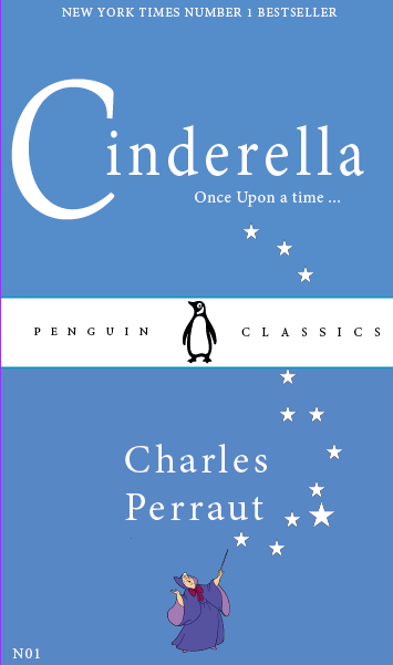 Cinderella Penguin Cover – Typography & Graphic Communication