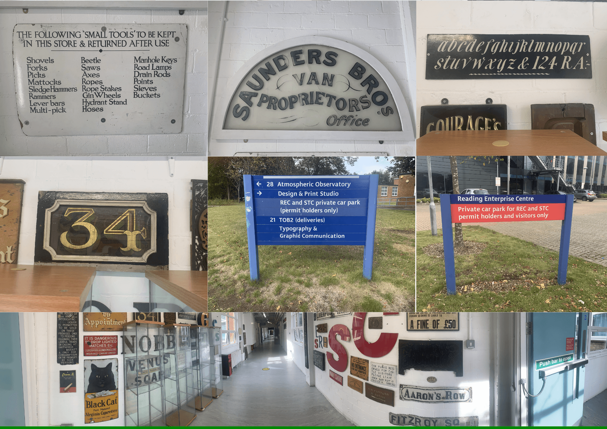 Eye-catching Sign boards and Letters – Typography & Graphic Communication