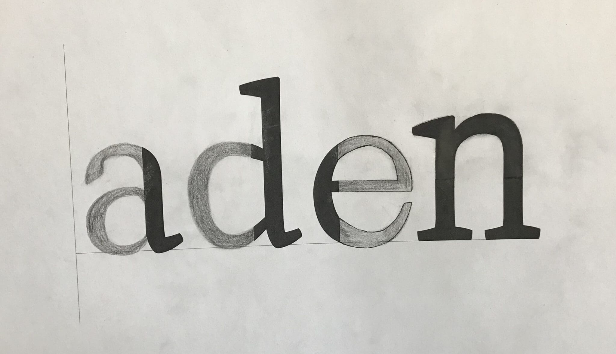 Letter Shaping and Font Replication - Typography & Graphic Communication