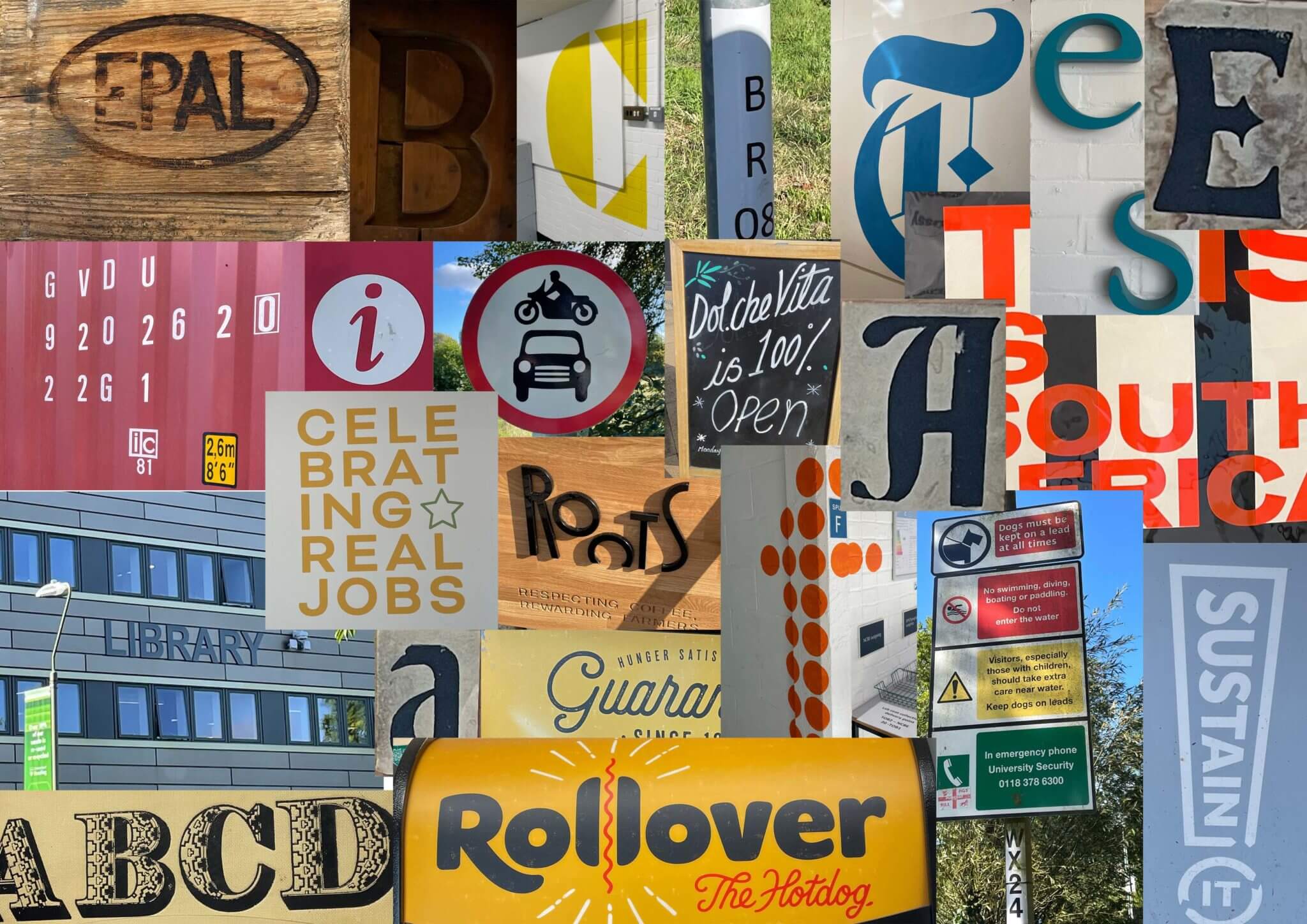 Eye-catching letters - Typography & Graphic Communication