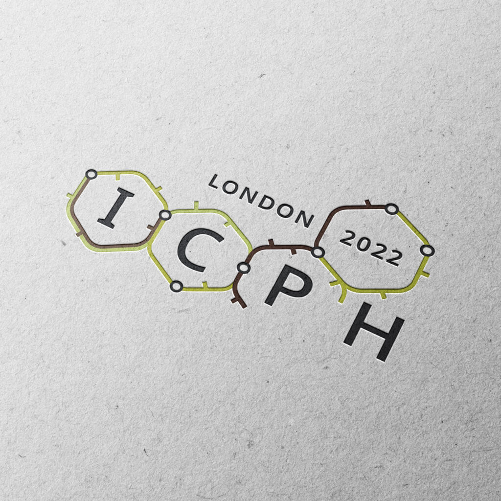 ICPH 2022 Conference Branding - Typography & Graphic Communication