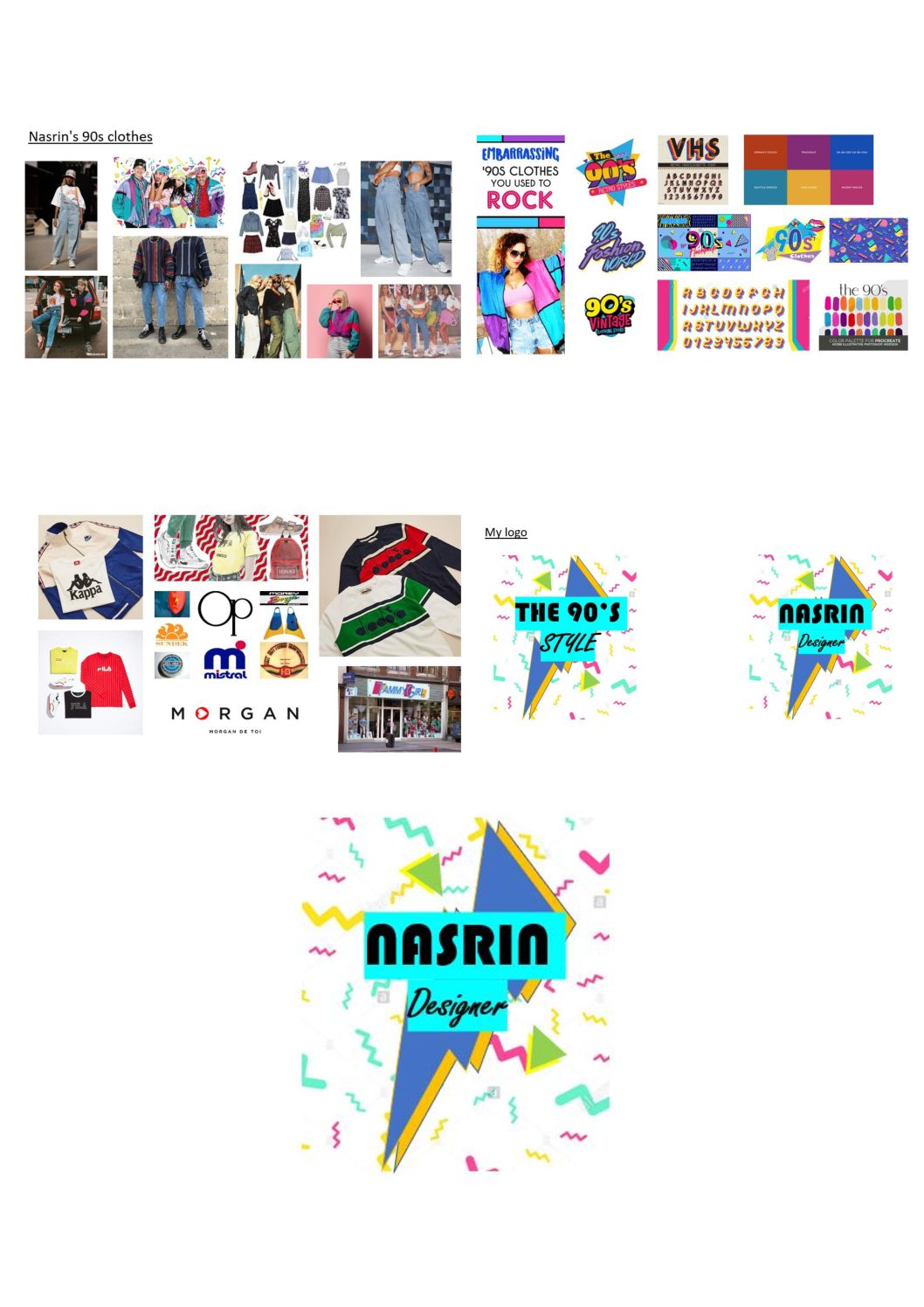 Logotipo Del Nombre Nasrin