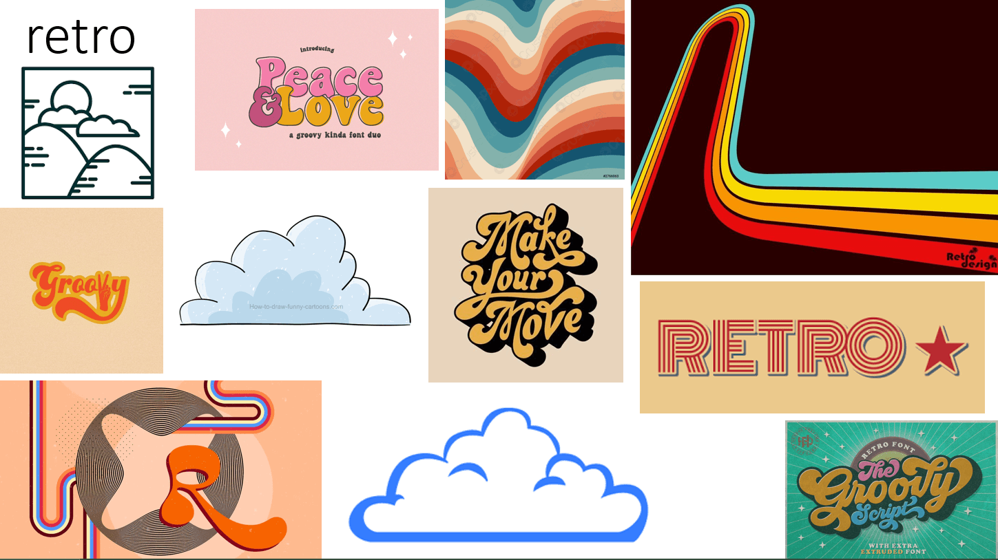 Retro logo – Typography & Graphic Communication