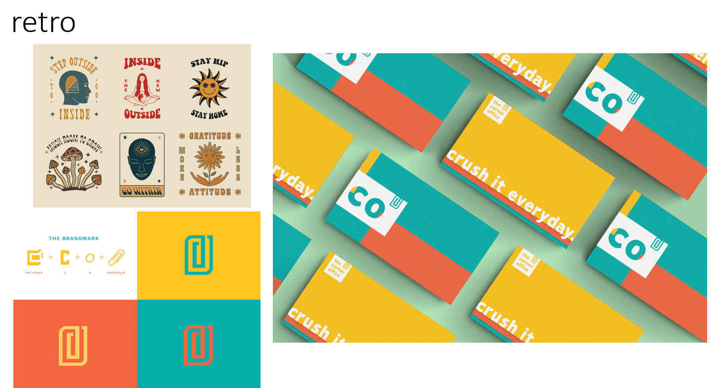 Retro logo – Typography & Graphic Communication