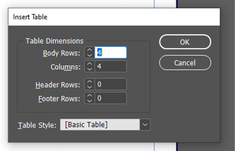 Making Tables in InDesign – Going ON the Grid - Typography & Graphic ...