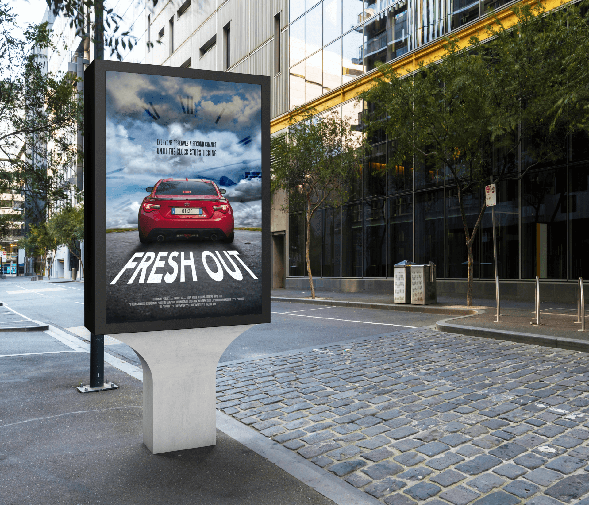 ‘Fresh Out’ Film Posters (RJ00543) - Typography & Graphic Communication