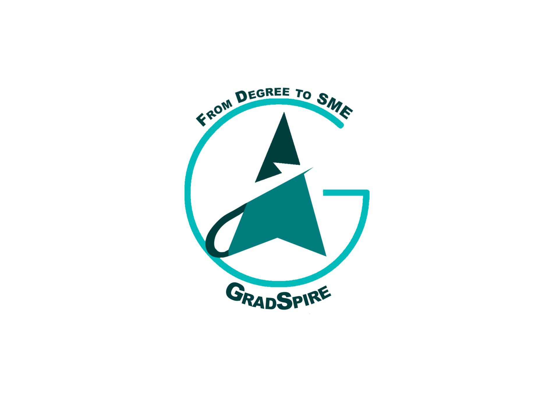 GradSpire Logo – Typography & Graphic Communication