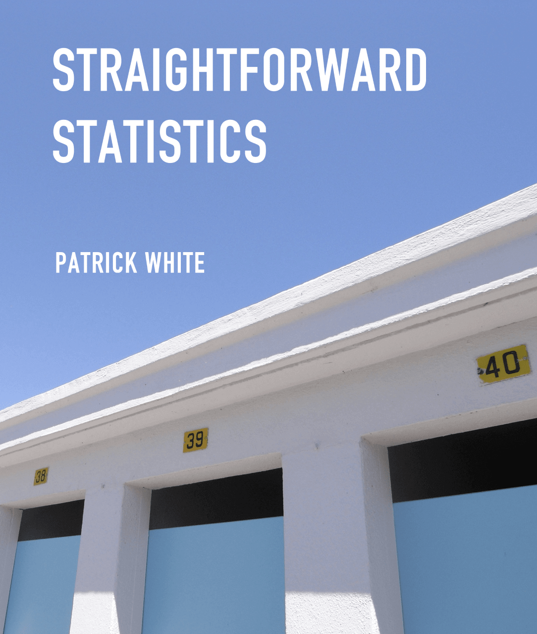 Straightforward Statistics book cover – Typography & Graphic Communication
