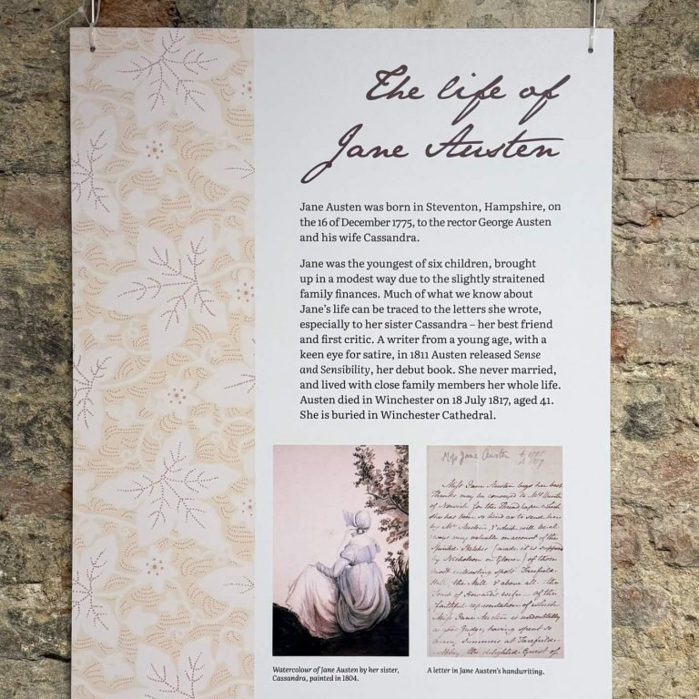Jane Austen 250th Anniversary – Typography & Graphic Communication